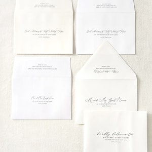 Printed Photo Envelope Liners for Square or Euroflap Envelopes, A7 or ...