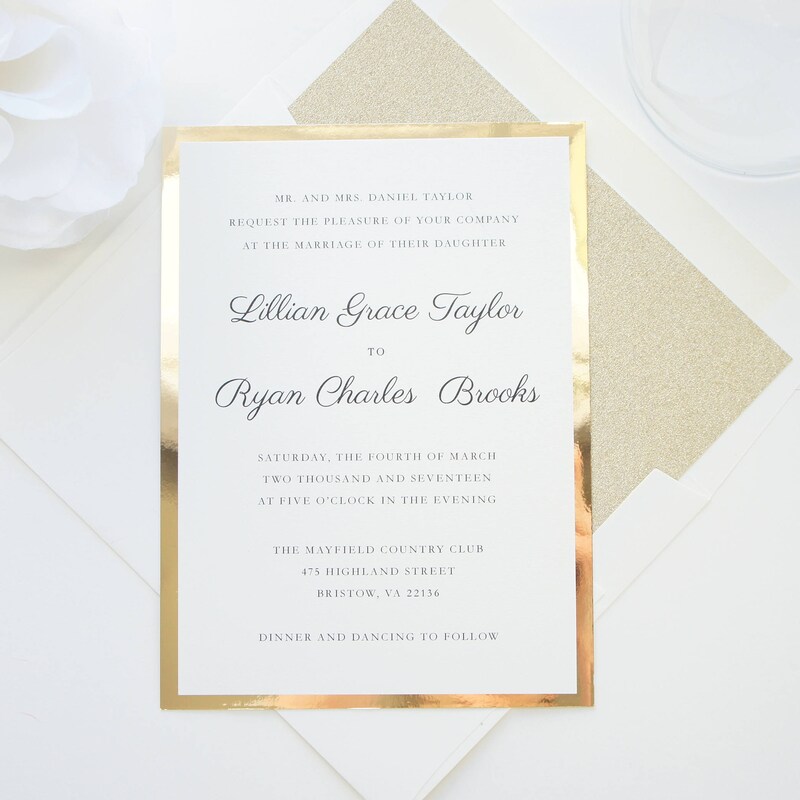 Layered Invitations - Etsy