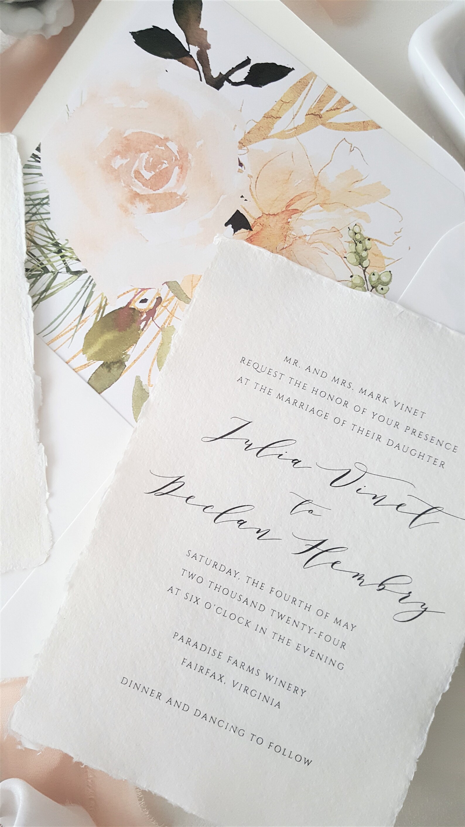 Handmade Paper Printing Service Invitation Card Printing, Save the Date ...