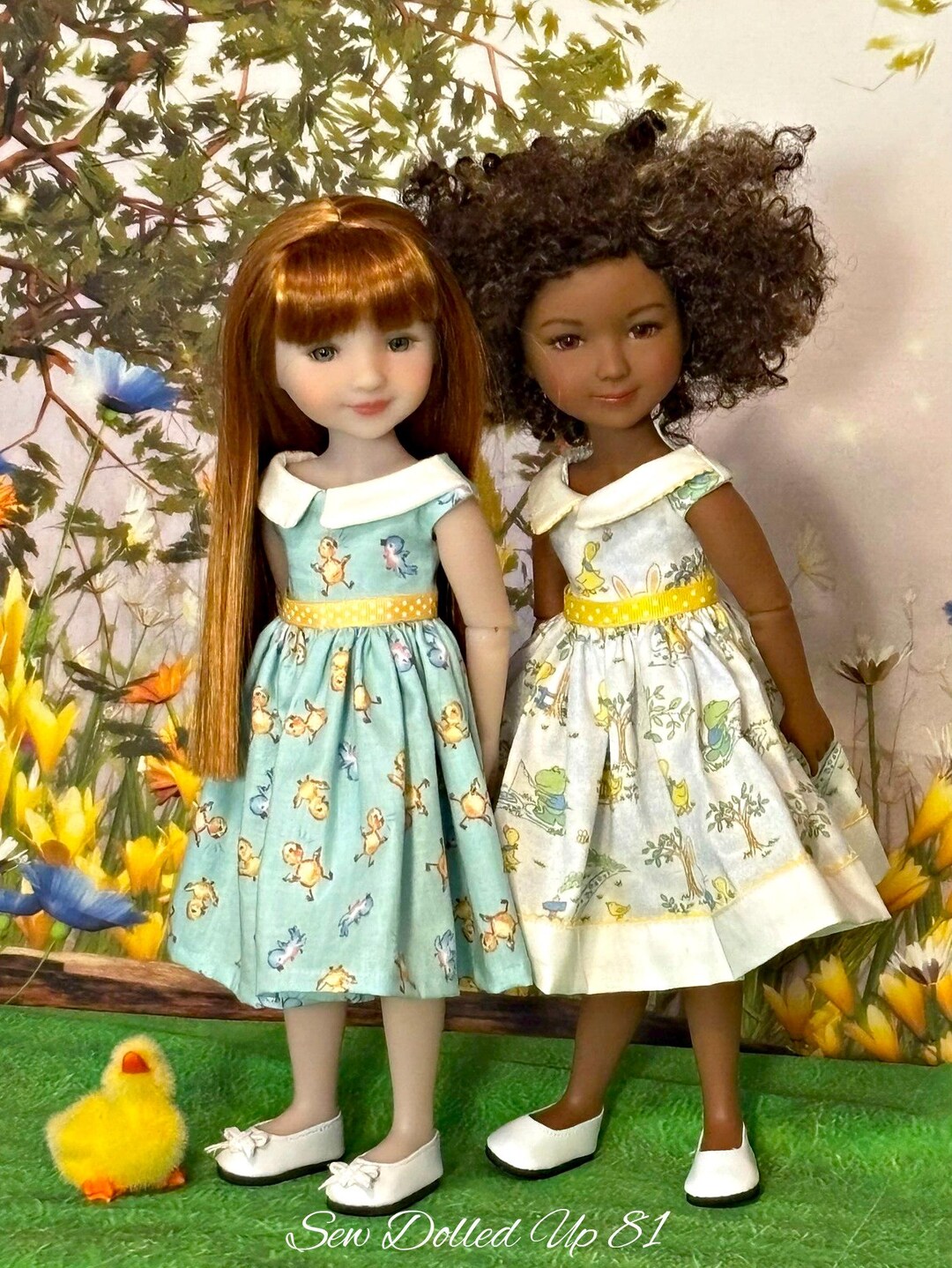 Ducky Easter Dresses for Ruby Red Fashion Friends - Etsy