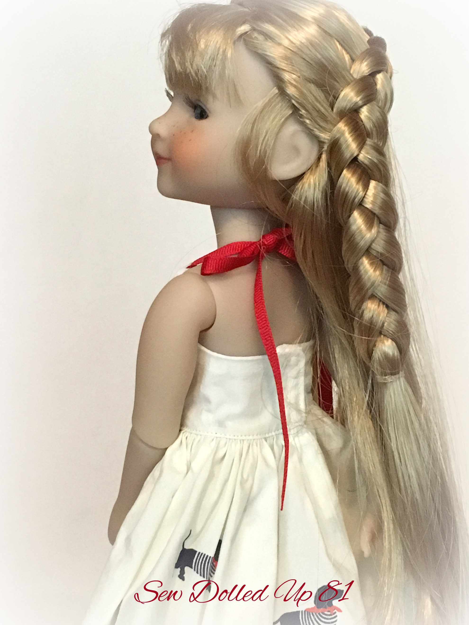 Very Vintage Halter Dress & Shrug PDF PATTERN for 14.5" and 15" Dolls ...