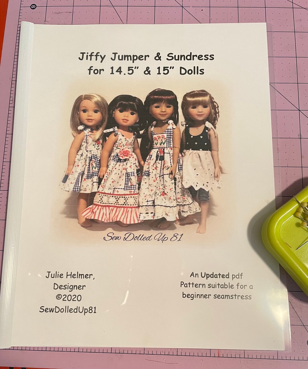 Jiffy Jumper PRINTED PATTERN for 14.5" & 15" Dolls - Etsy