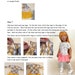 Schoolgirl Charm PDF PATTERN for 12" Dolls Such as Siblies and Leeann ...