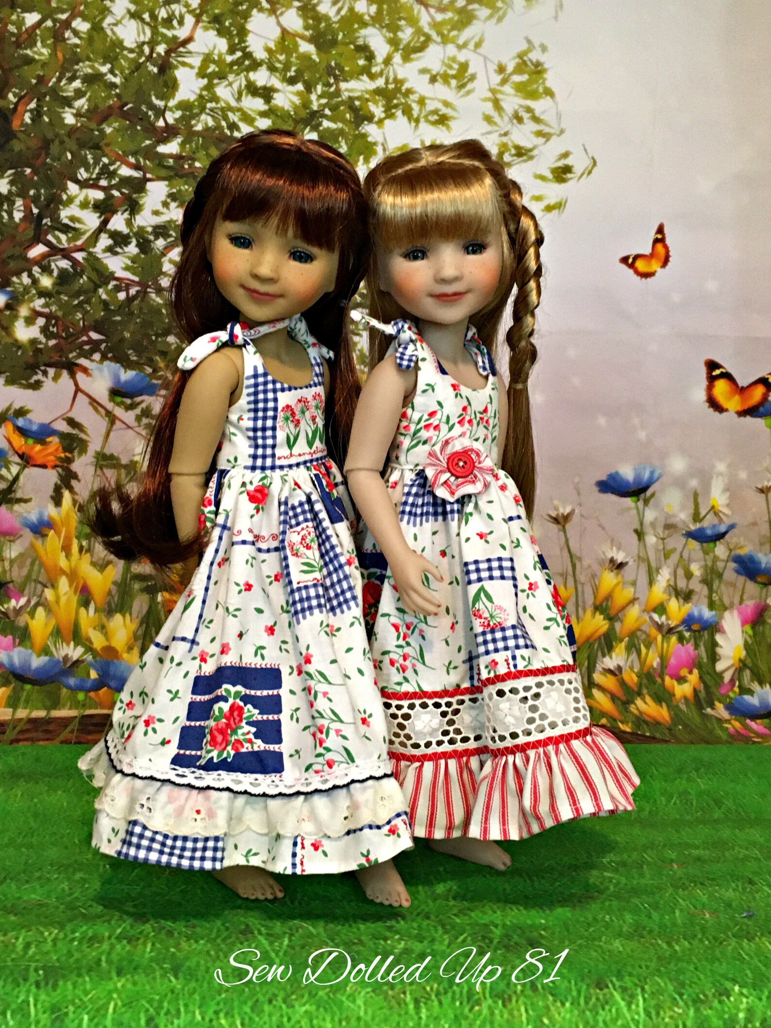 REVISED Jiffy Jumper & Sundress PATTERN for 14.5 and 15 Inch Dolls - Etsy