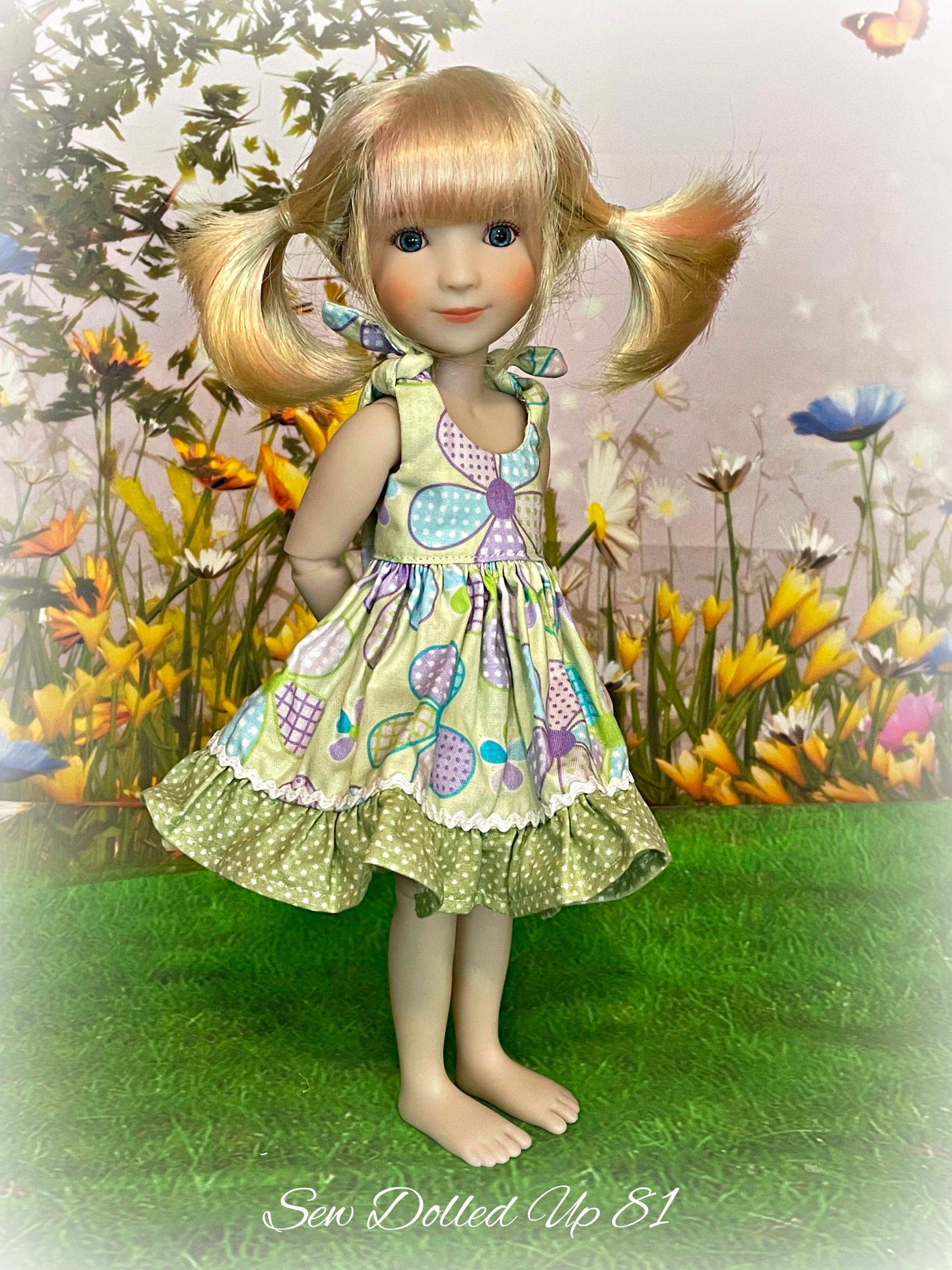 Jiffy Jumper and Sundress PDF PATTERN for 12" Siblies and Leeann Dolls ...