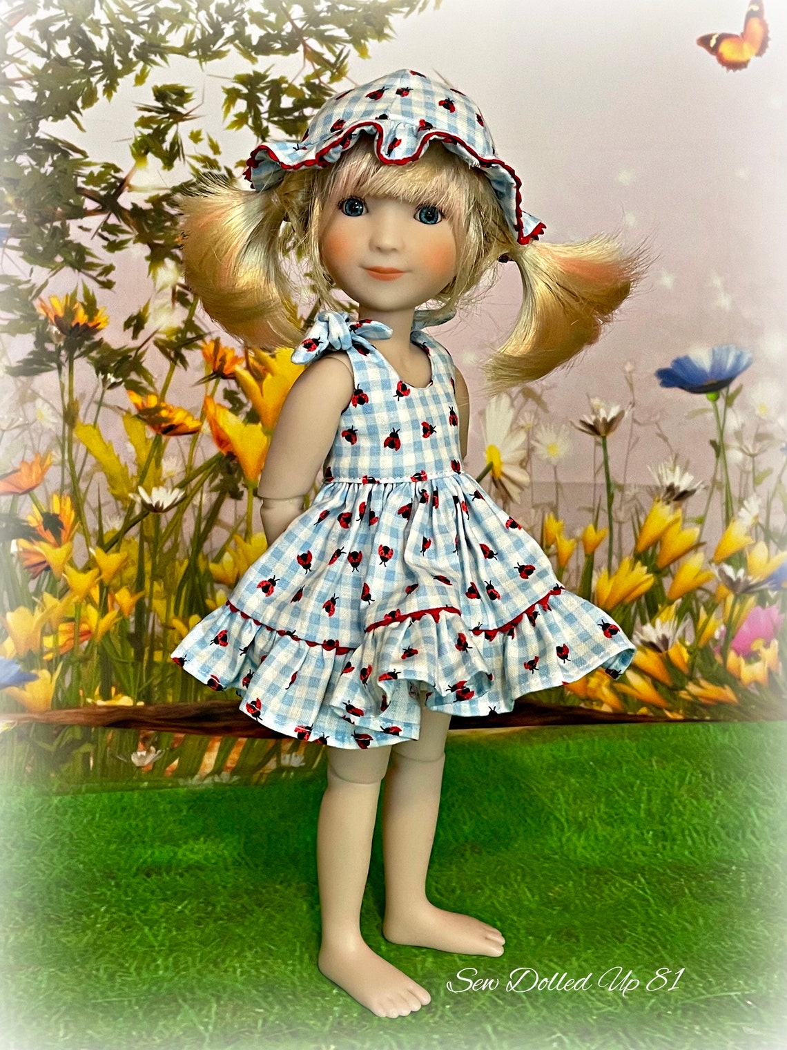 Jiffy Jumper and Sundress PDF PATTERN for 12" Siblies and Leeann Dolls ...