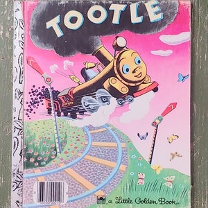 TOOTLE - Little Golden Book Collection - Etsy