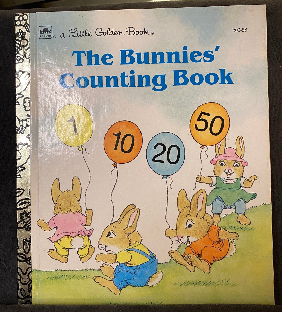 The Bunnies' Counting Book - Little Golden Book - Etsy