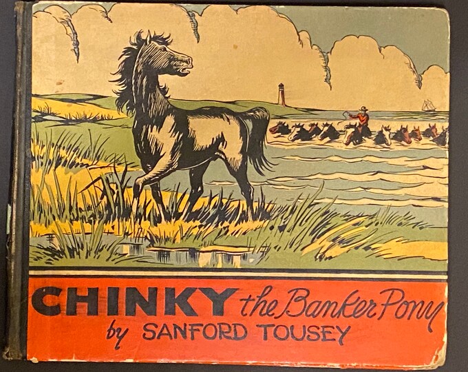 Chinky the Banker Pony by Sanford Tousey - 1938 Hardcover - Etsy
