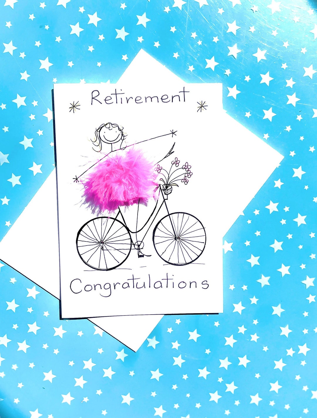 Personalised 3D Retirement Card, Handmade, Unique - Etsy