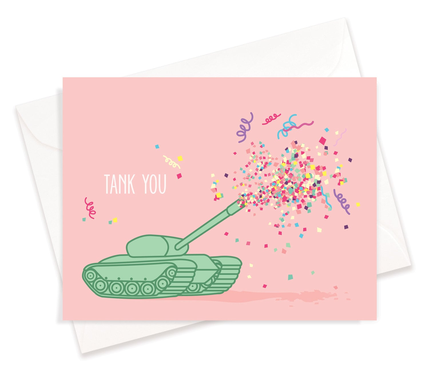 Greeting Cards Paper & Party Supplies Paper Many Tanks Greeting Card ...