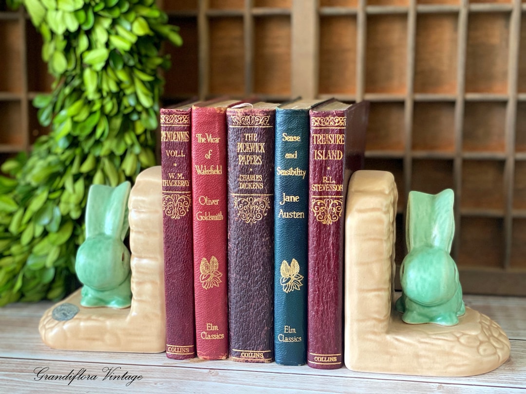 A Set of Five Classic English Literature Vintage Books, Jane Austen ...