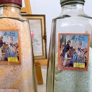 A Pretty Pair of Vintage 1920s Bath Salts Bottles Bakelite - Etsy