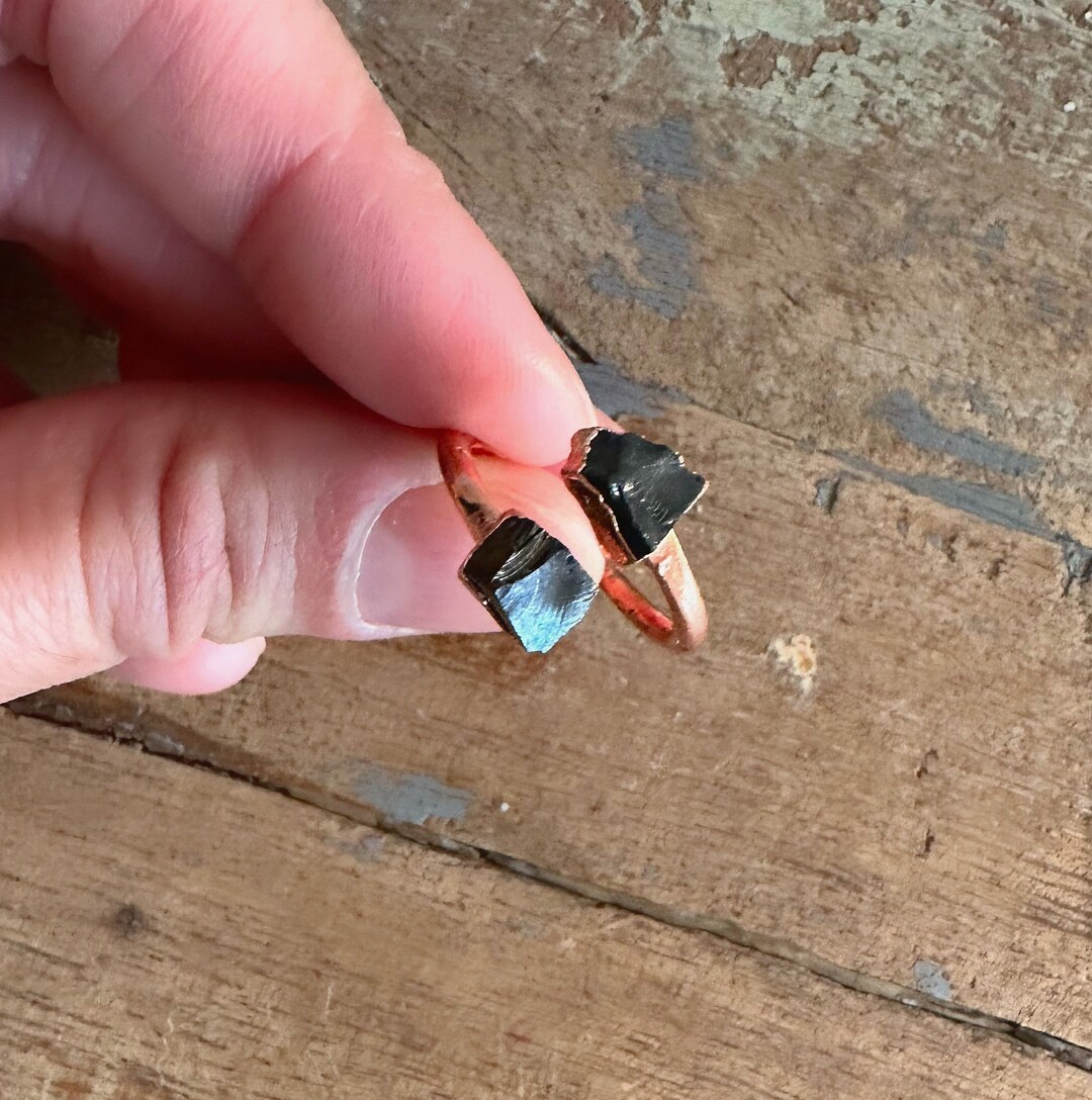 Elite Noble Shungite Ring // Shungite Ring - Etsy