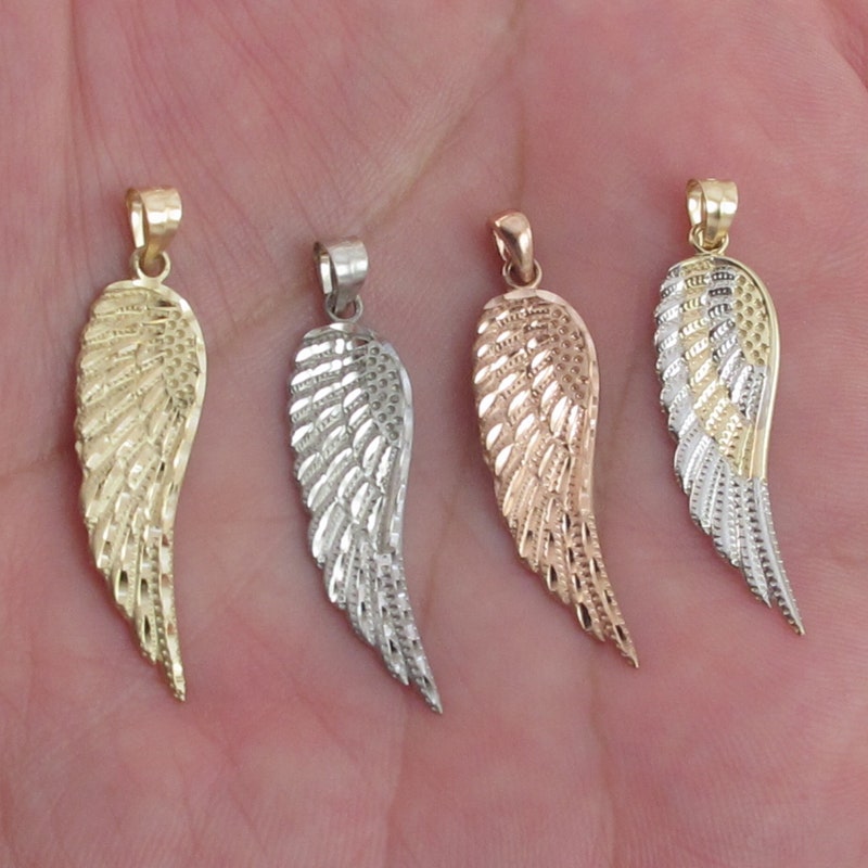 Angel Wing Pendant - Etsy