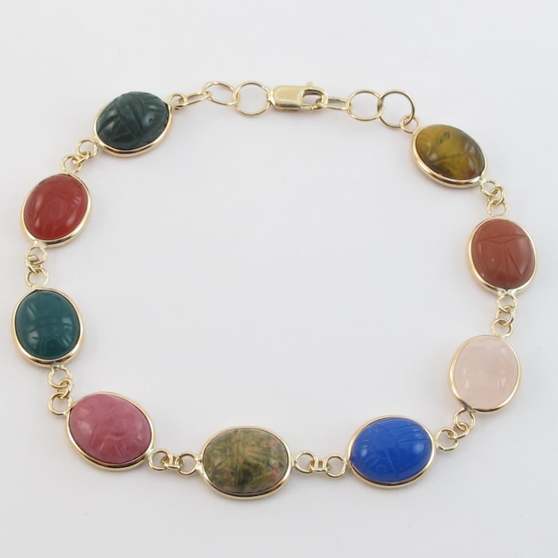 Scarab Bracelet - Etsy