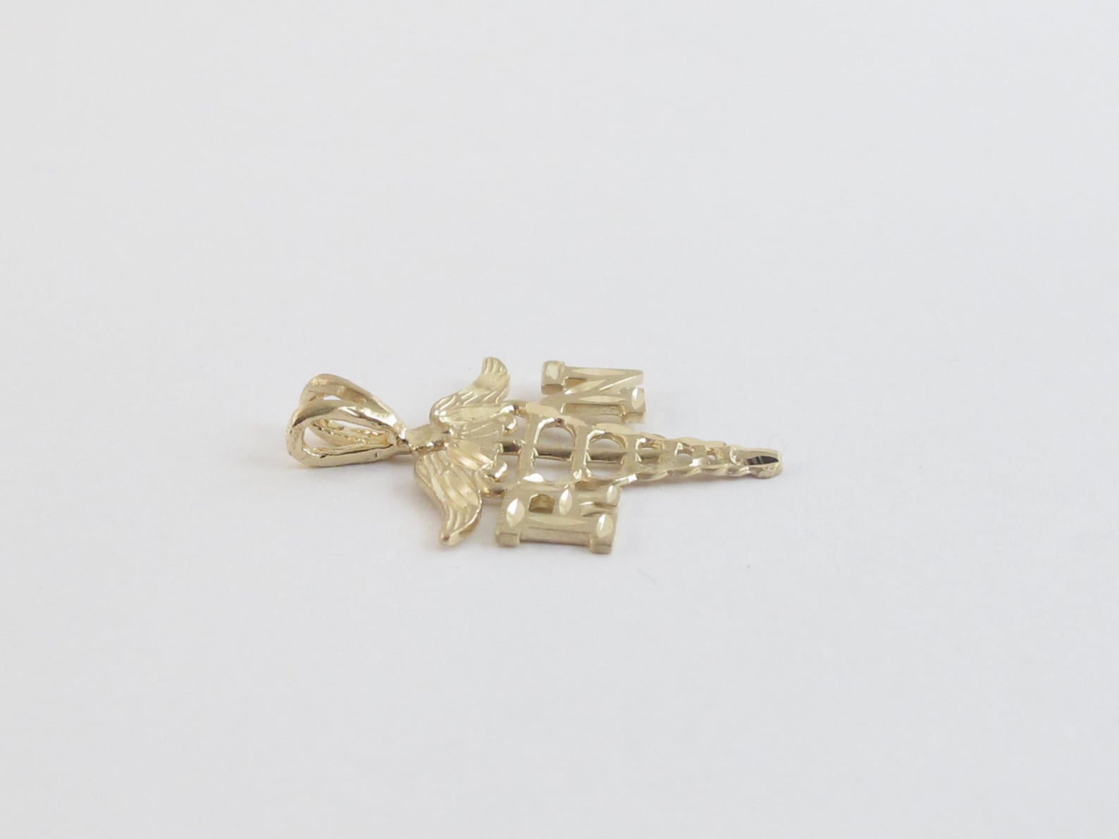 14k Solid Yellow Gold RN Nurse Medical Symbol Charm - Etsy