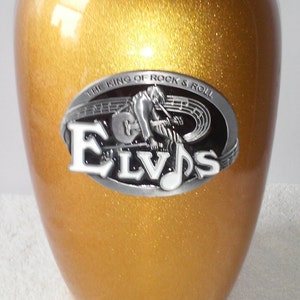 824 Elvis Gold Adult Metal Cremation Funeral Urn - Etsy