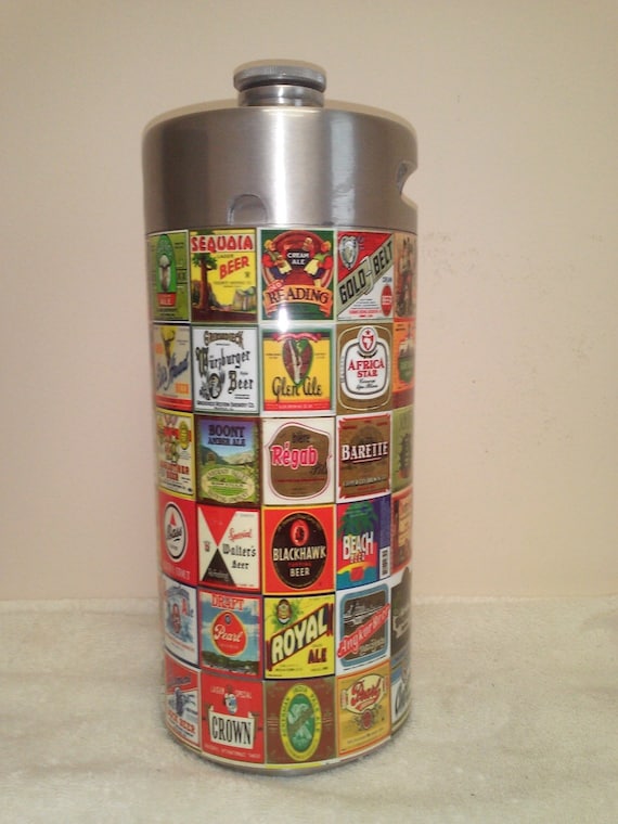 Custom adult brew master beer keg cremation urn | Etsy