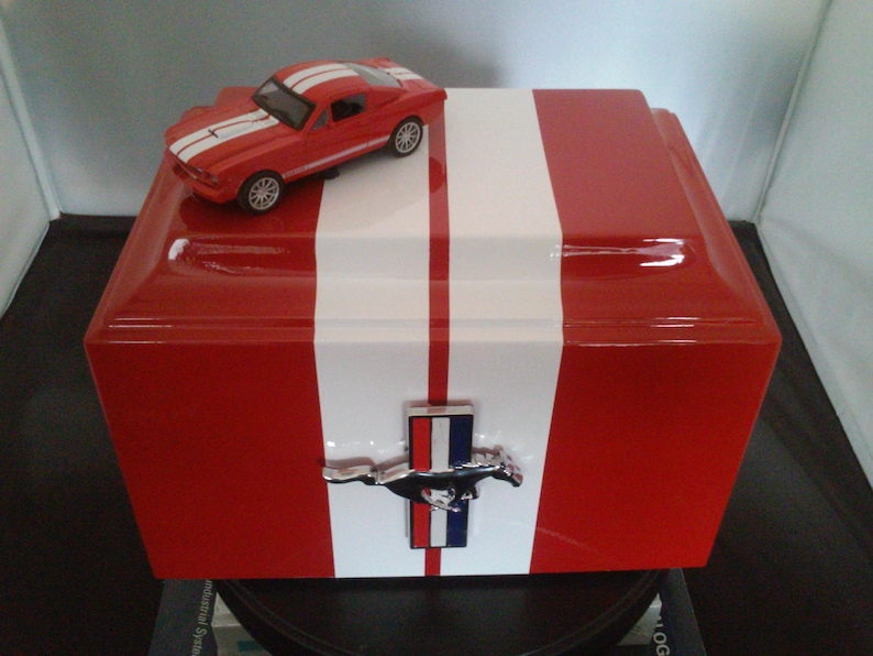 Limited Edition Mustang 1967 Car Funeral Memorial Adult Cremation Urn ...