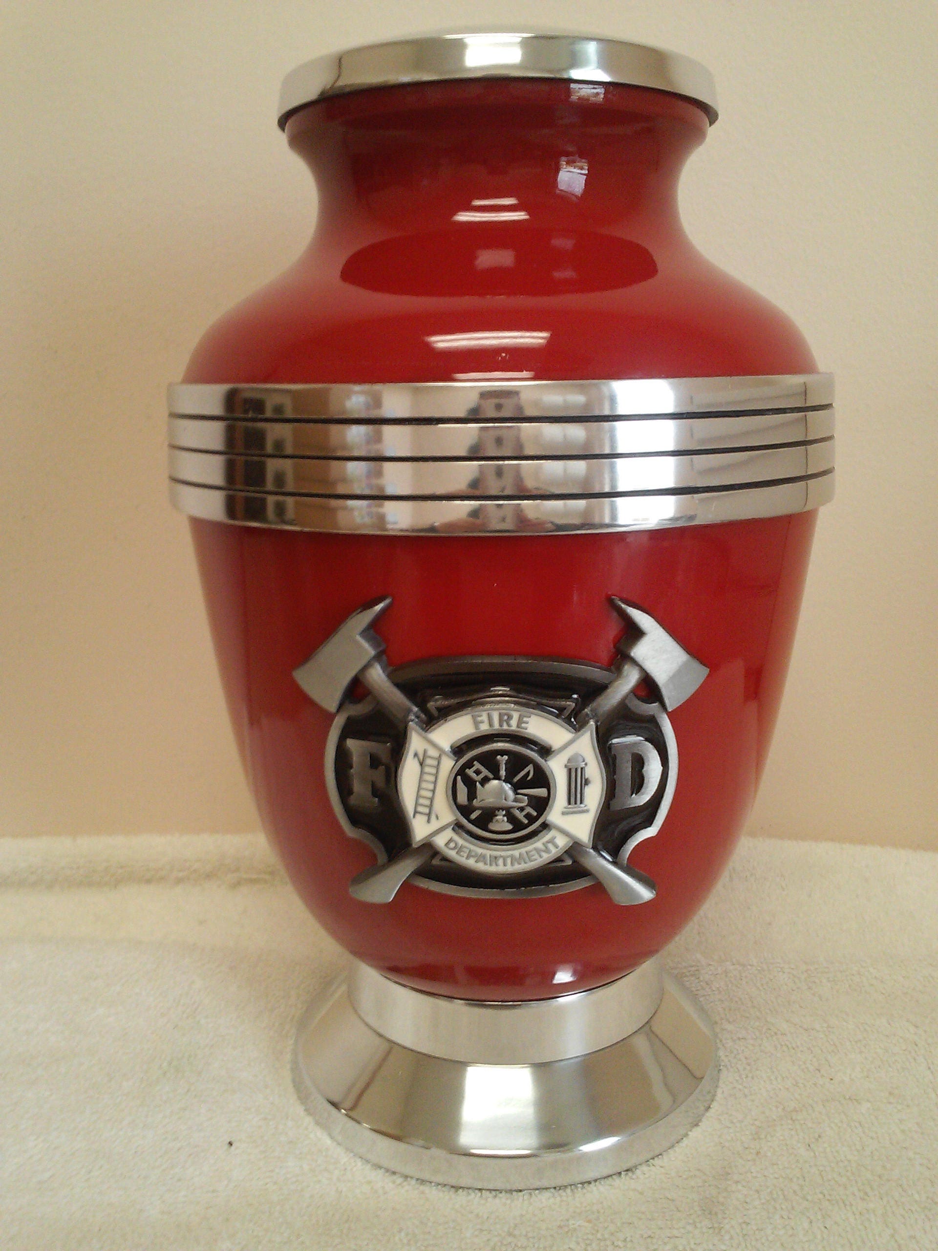 217 Firemen Fireman Memorial Cremation Urn - Etsy