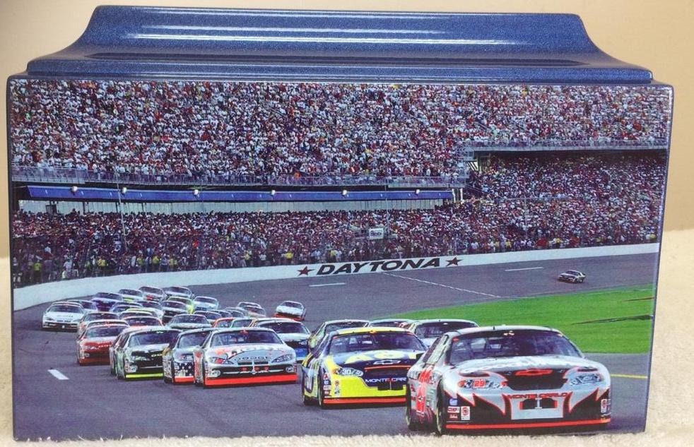 236 Blue Car Racing Funeral Memorial Cremation Urn - Etsy