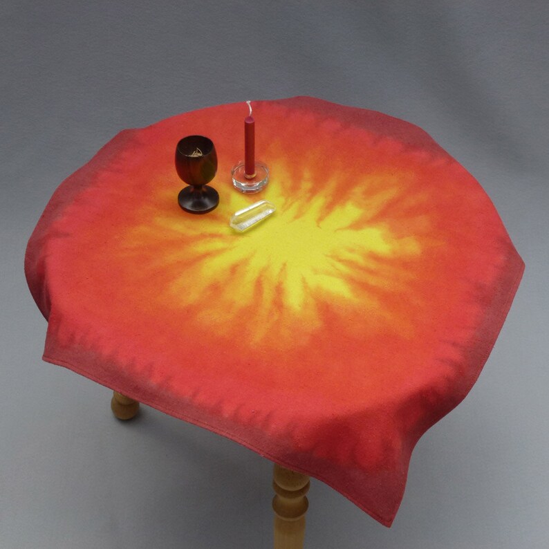 Elemental Altar Cloth Air Earth Fire or Water - Etsy