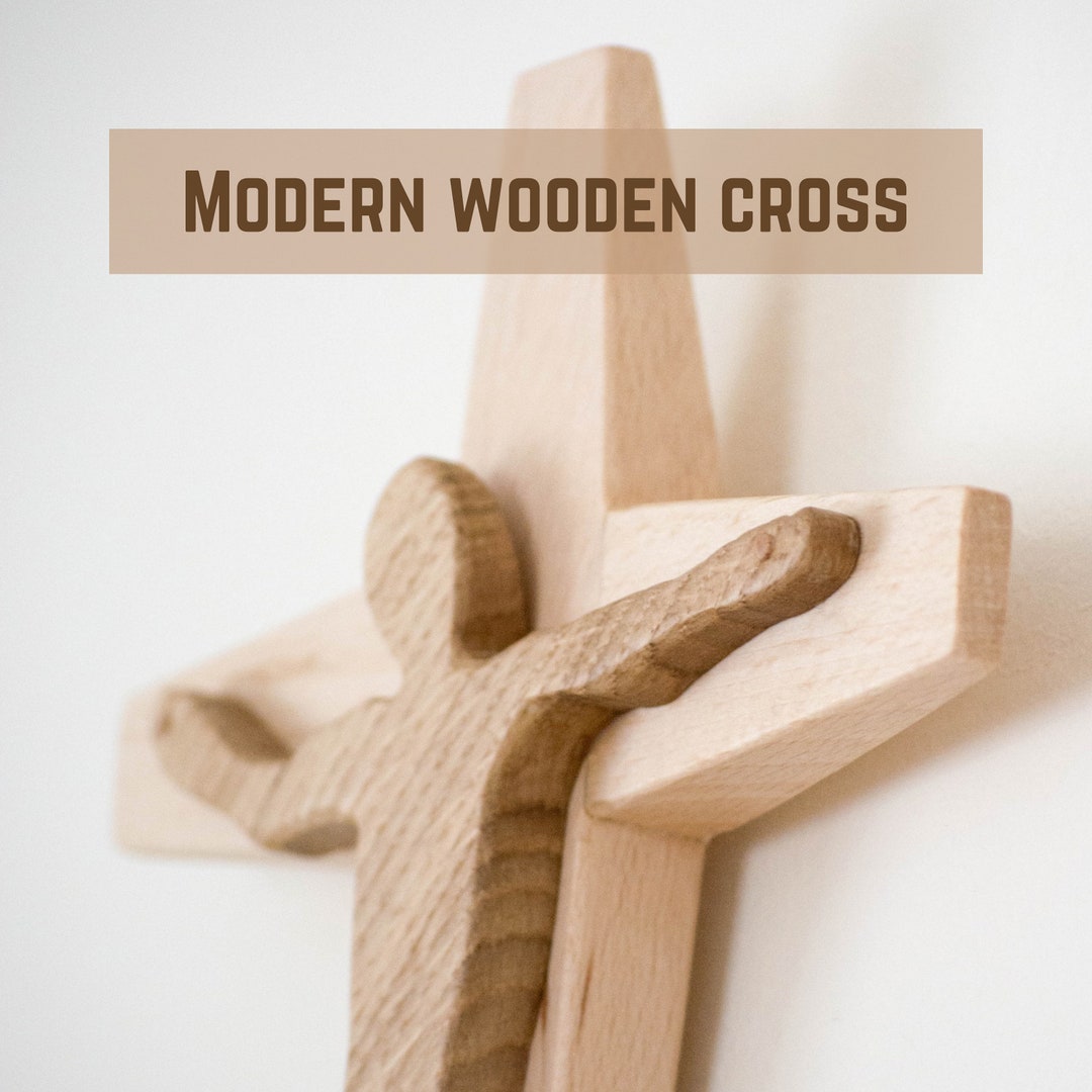 Modern Crucifix, Wandkreuz Modern, Crucifix Wall - Etsy