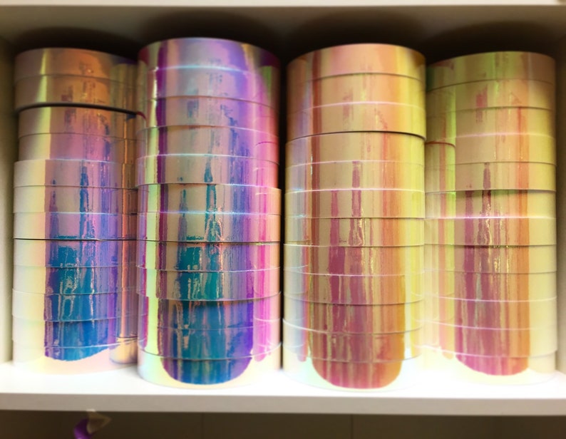 3/4 Pink Sunset Translucent Color Morph Tape 150' - Etsy