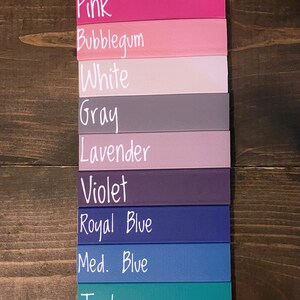 Standard 3/8 Inch Beta Biothane, by the Foot, Leather Alternative Strap ...