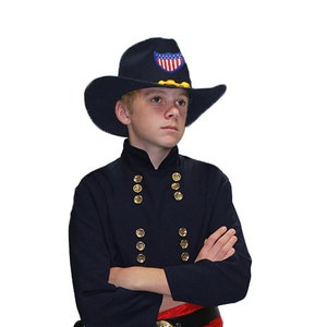 General Custer Children's Civil War Officer Uniform Costume - Authentic ...