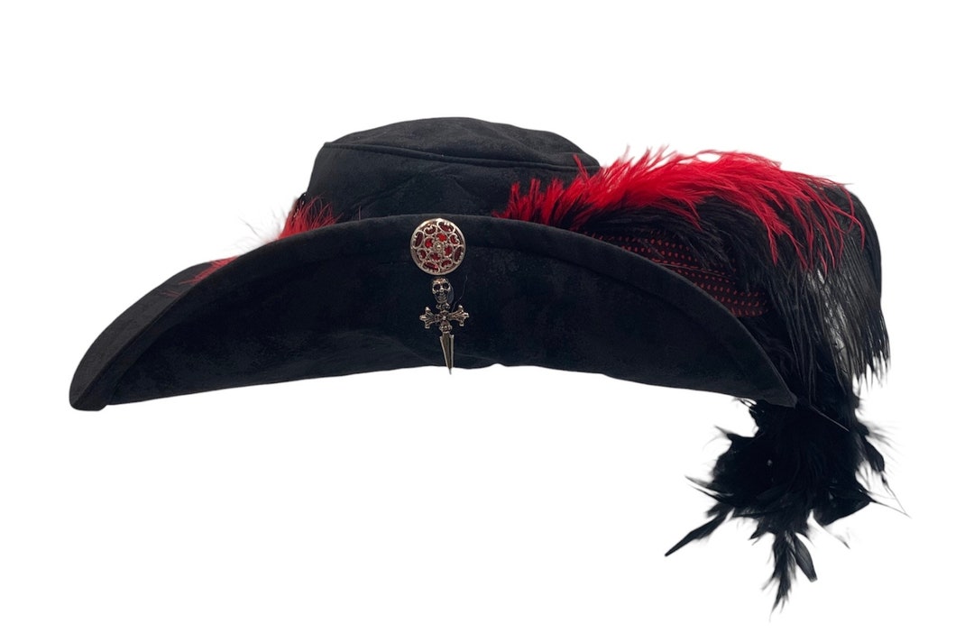Women's Pirate Hat, Lady's Buccaneer Hat - Etsy
