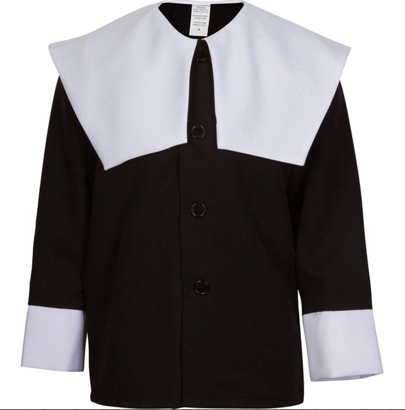 Children's Pilgrim or Quaker Square Collar | Etsy