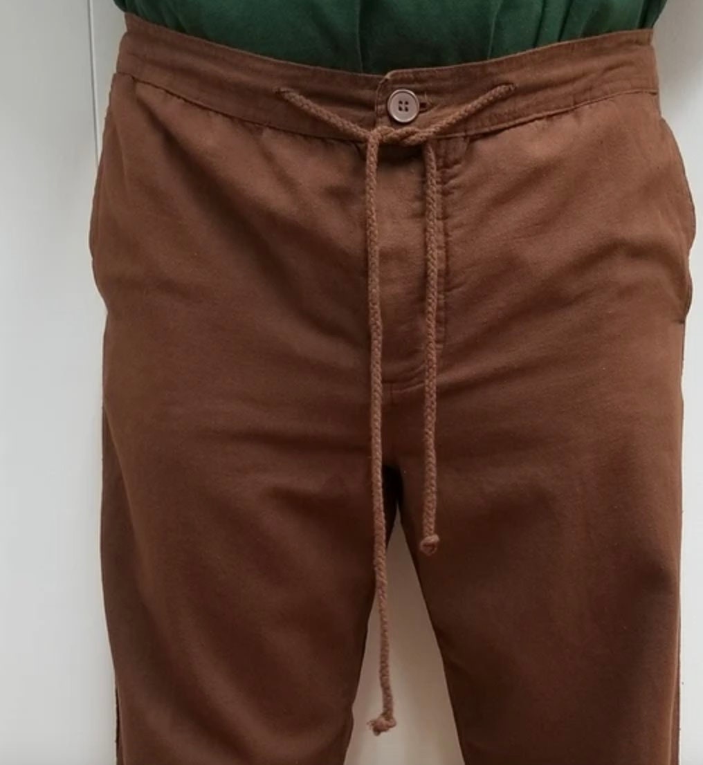 Men's Cotton Renaissance Pants/Medieval Trousers