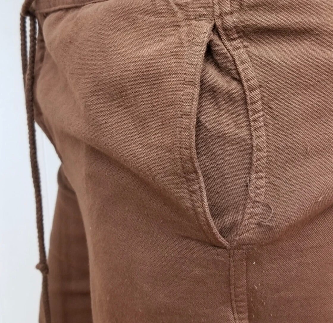 Men's Cotton Renaissance Pants/Medieval Trousers