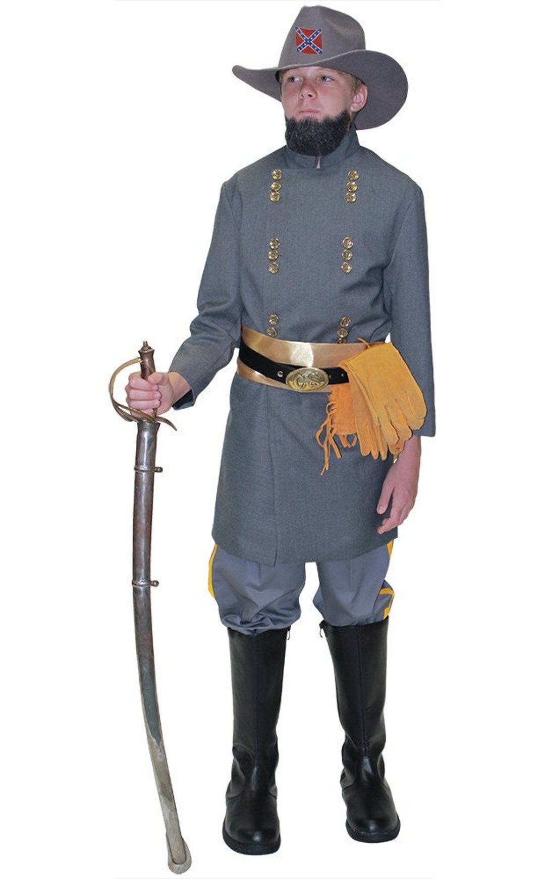 Children's James Ewell Brown "j.e.b." Stuart Confederate Uniform - Etsy