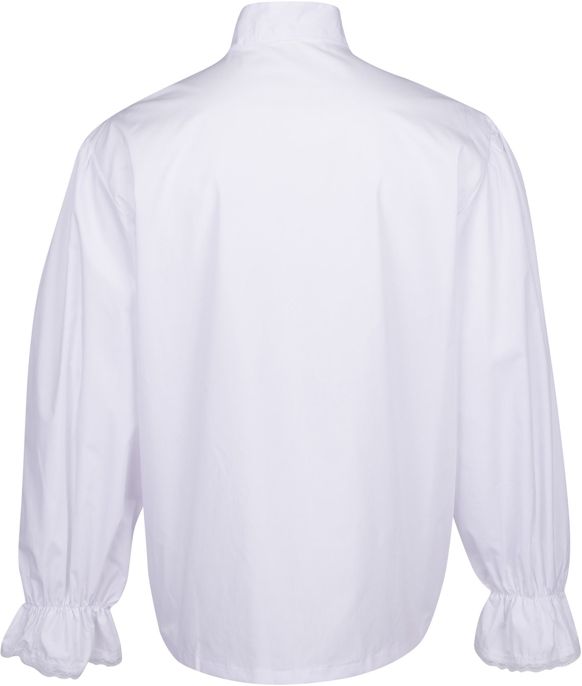 Colonial Adult White Shirt/pirate Ruffled Adult Shirt - Etsy