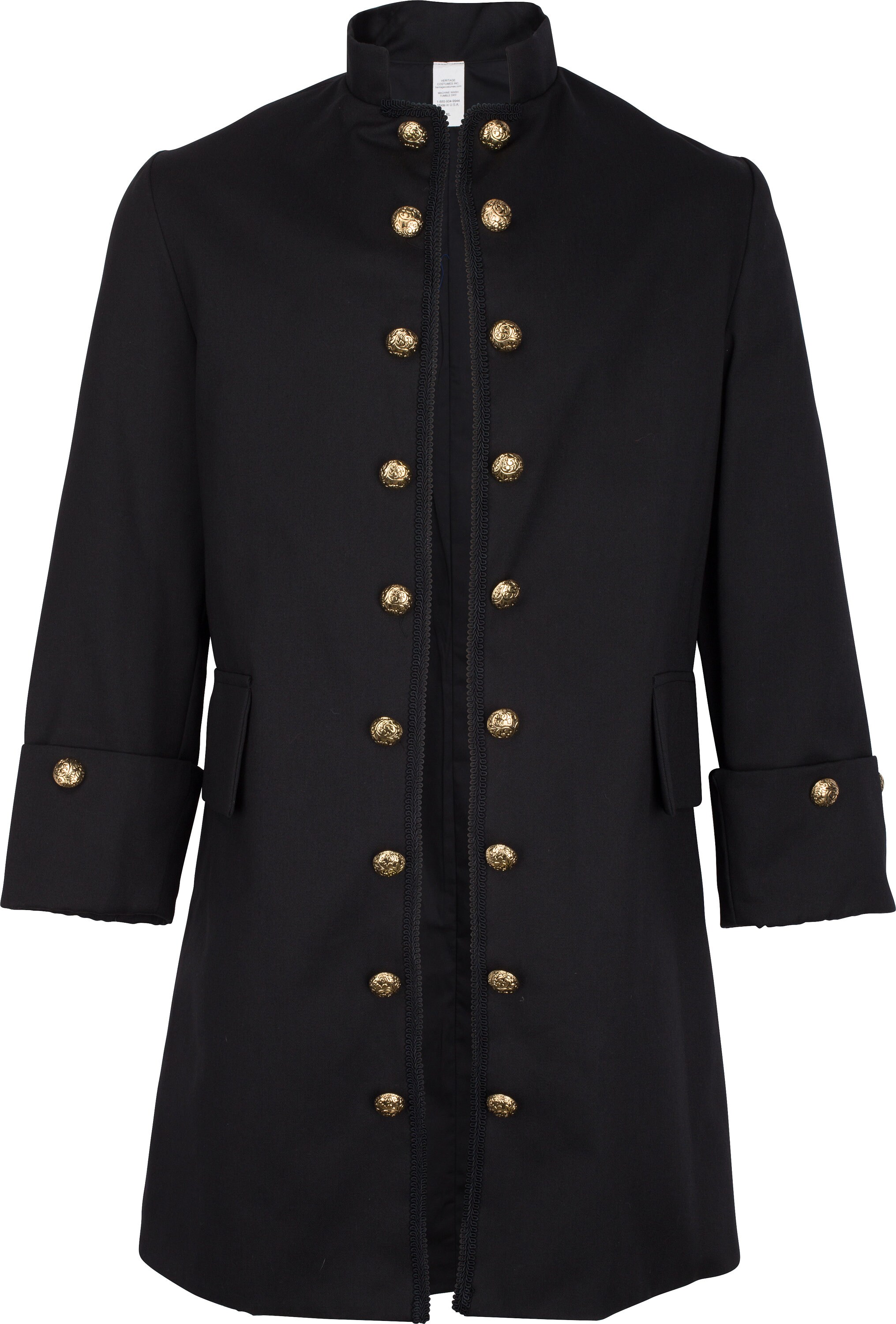 Men's Colonial Civilian Militia Coat