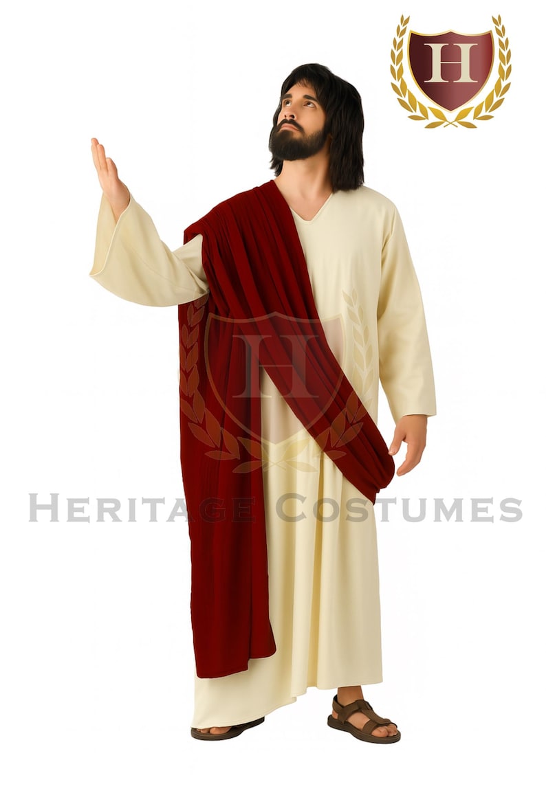 Jesus Christ Biblical Robe Set - Etsy