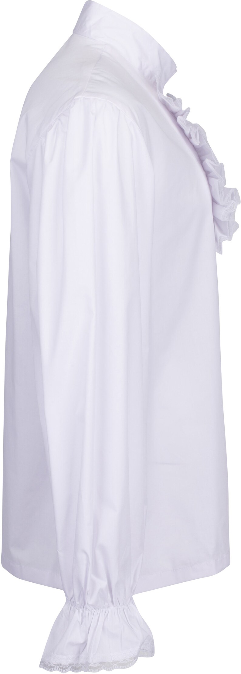 Colonial Adult White Shirt/pirate Ruffled Adult Shirt - Etsy