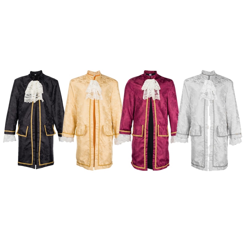 Baroque/rococo Brocade Men's Frock Coat - Etsy