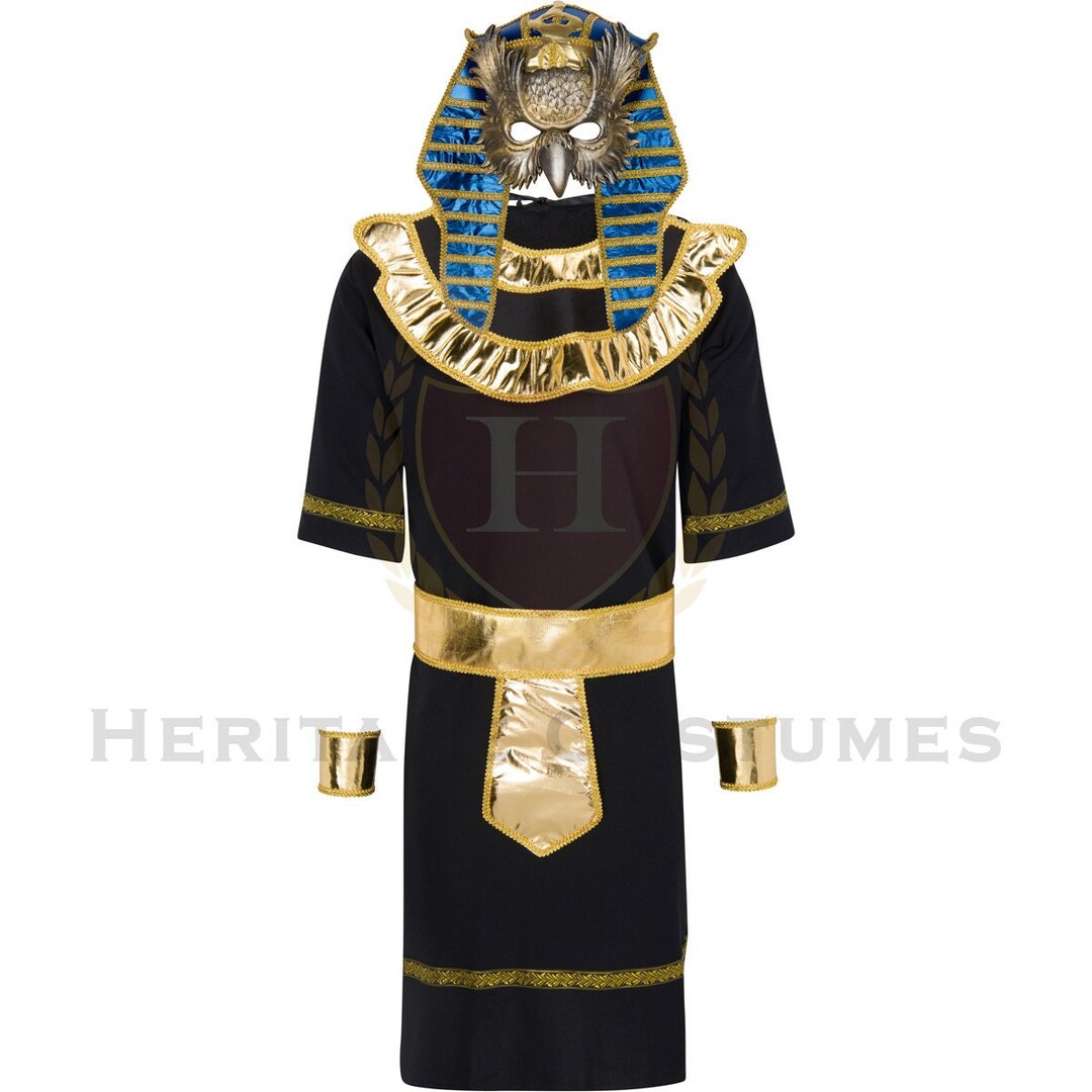 Children's Horus Egyptian God Costume – Falcon-headed Sky Deity Outfit ...