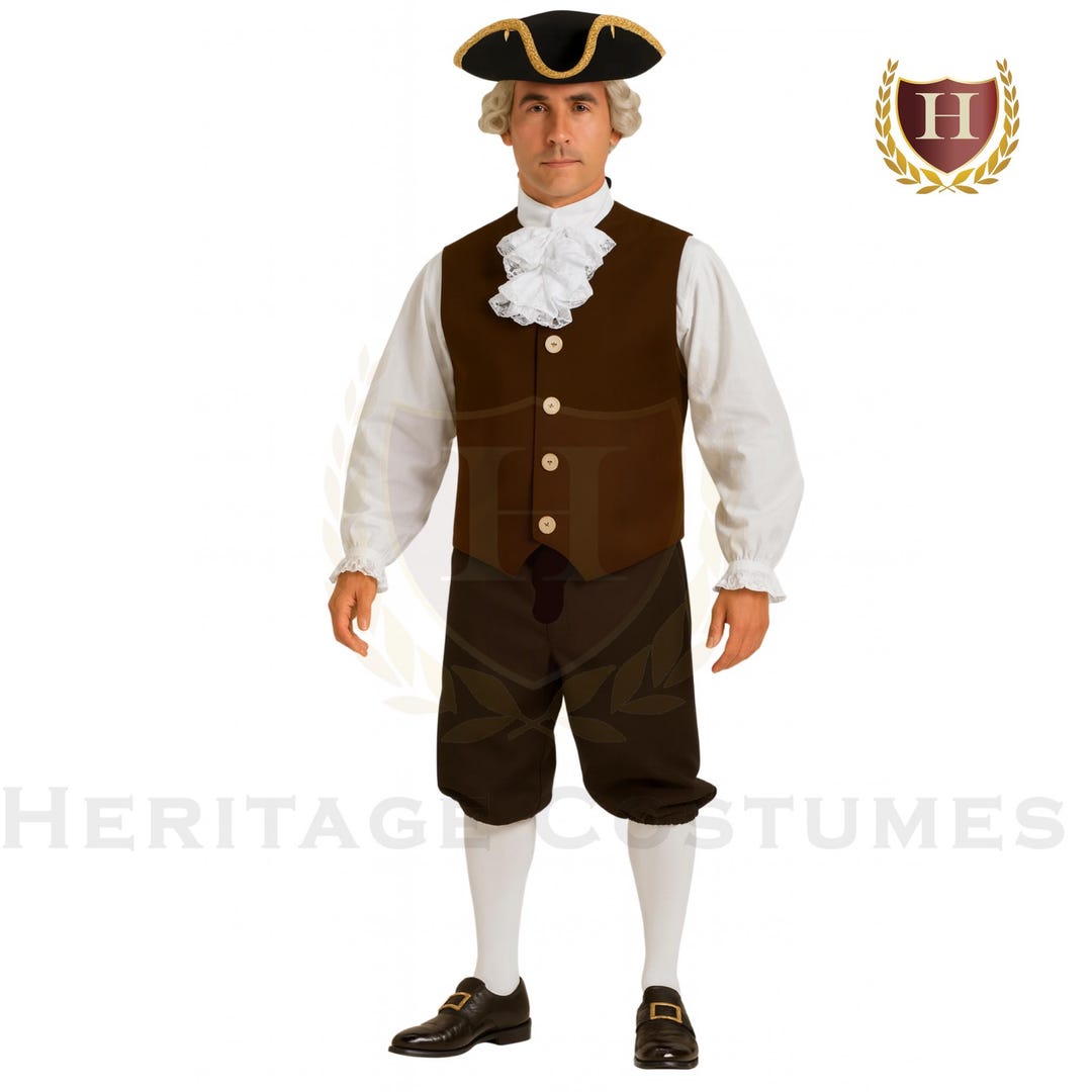 Men's Colonial Townsman Costume - Etsy