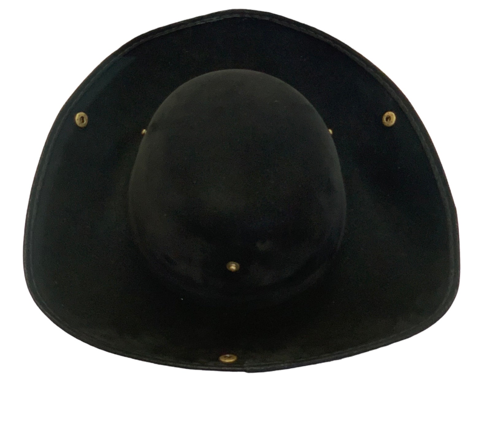 Colonial Tri-corner Hat black W/gold Braid Trim W/ White - Etsy