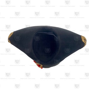 Deluxe Napoleonic Bicorne Hat for Historical Reenactments - Etsy