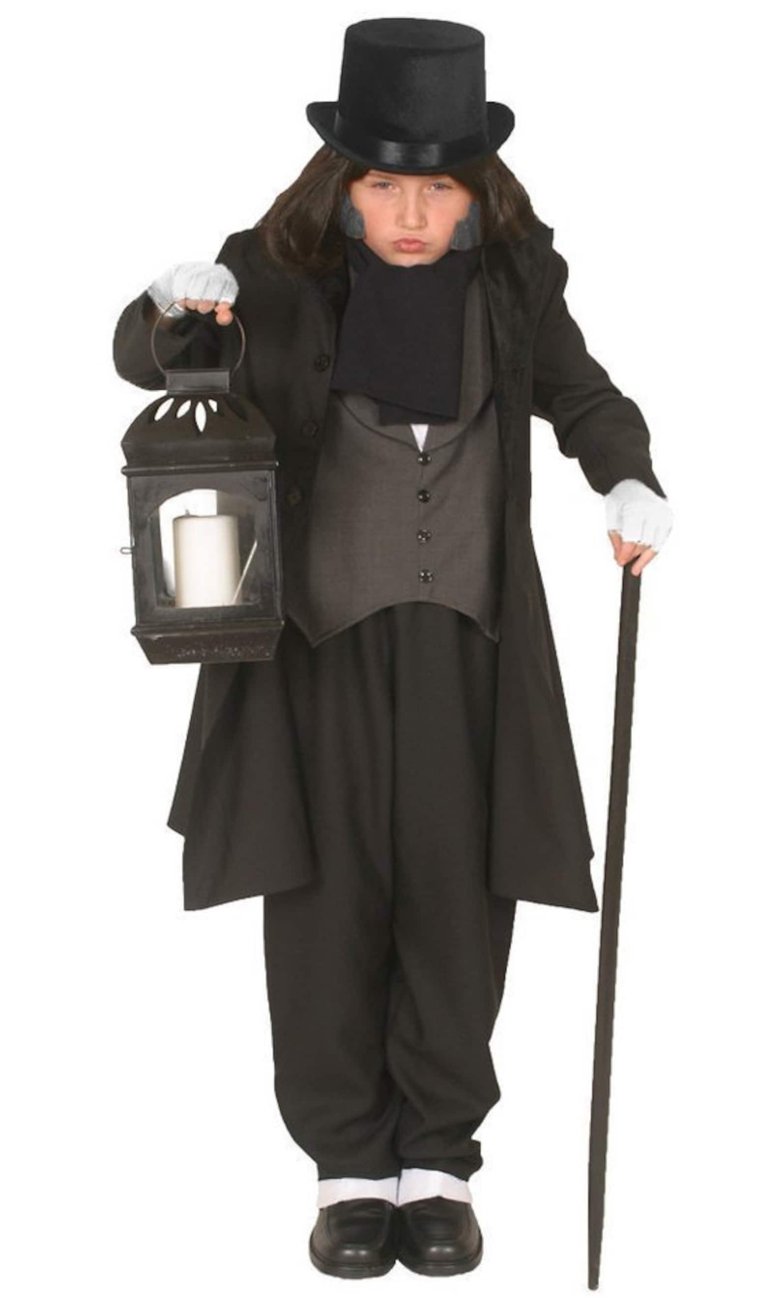 Children's Ebenezer Scrooge Costume - Etsy UK
