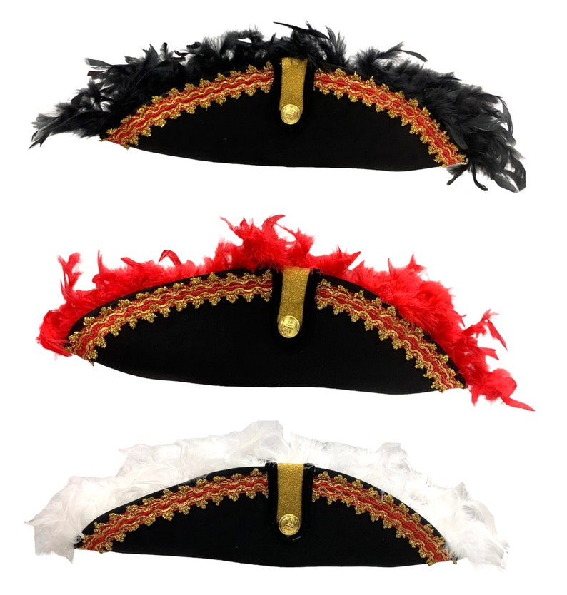 Colonial Inspired Commander Tricorne Officer's Tricorn - Etsy