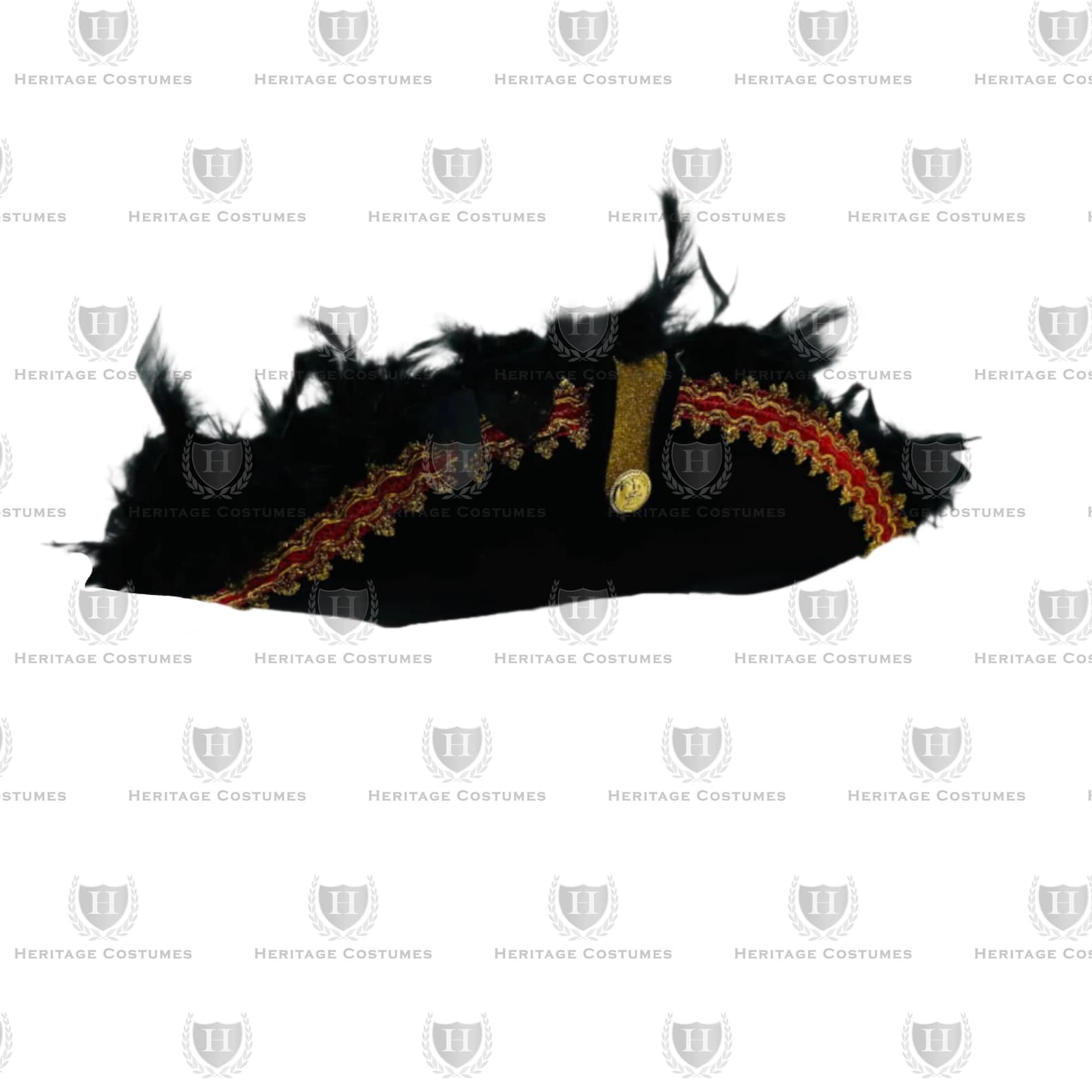 Colonial Inspired Commander Tricorne, Officer's Tricorn, or Pirate Hat ...