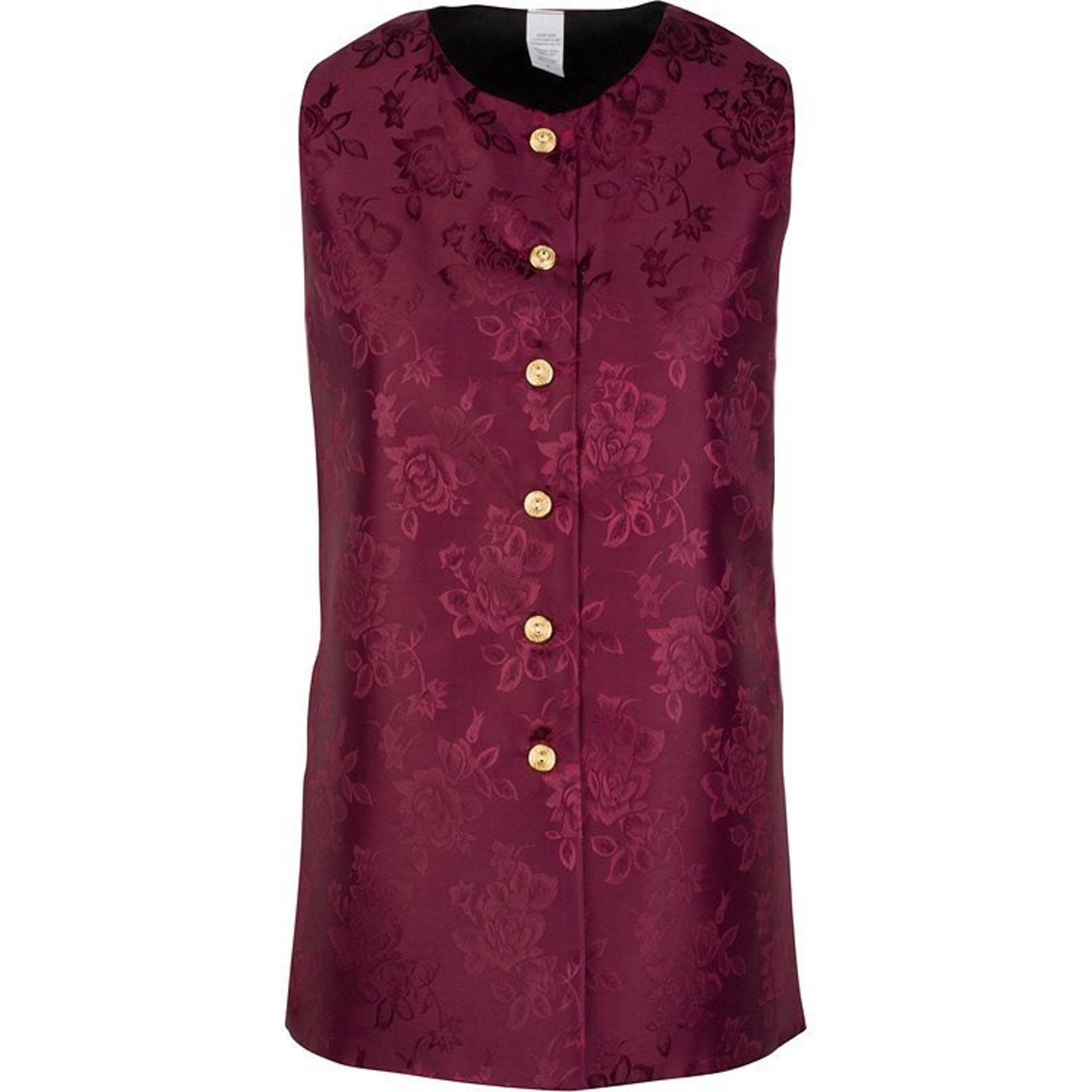 Woman's Brocade Colonial Waistcoat, Pirate Vest - Etsy