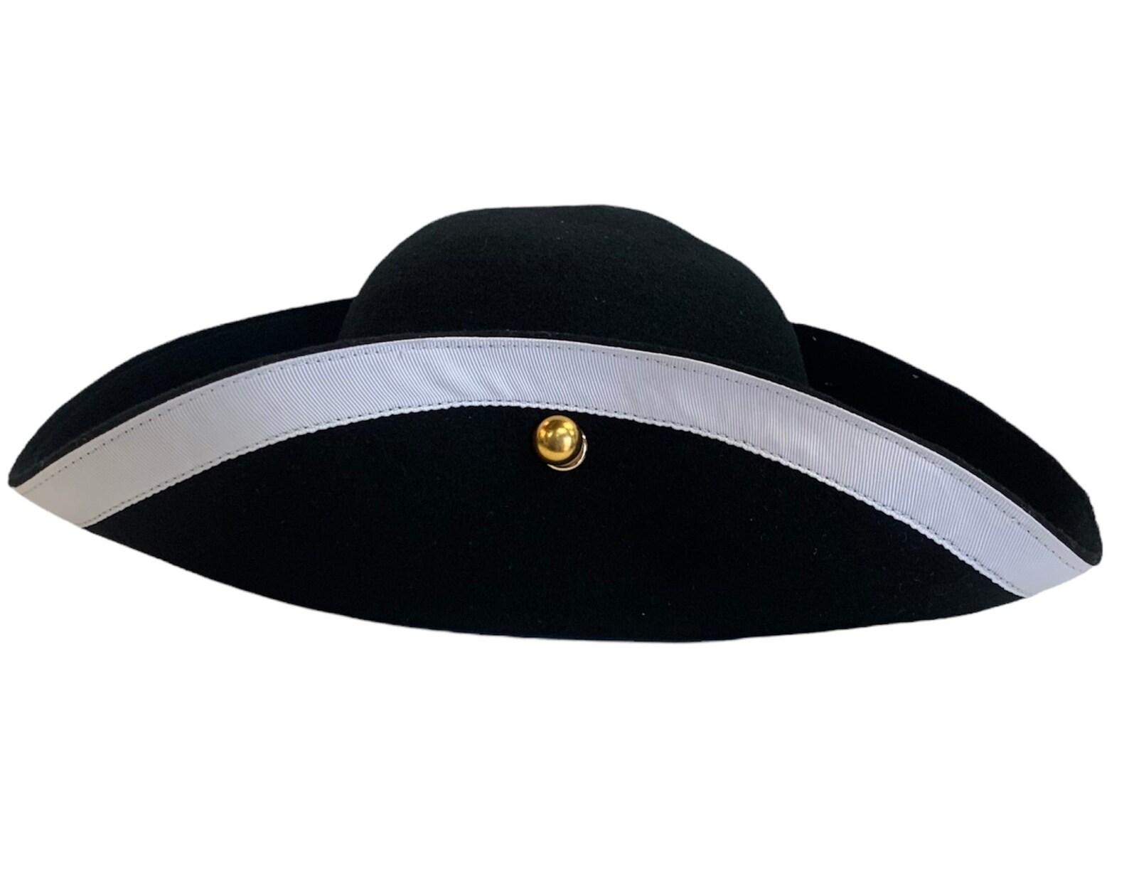 Colonial Wool Tricorn Hat - Etsy